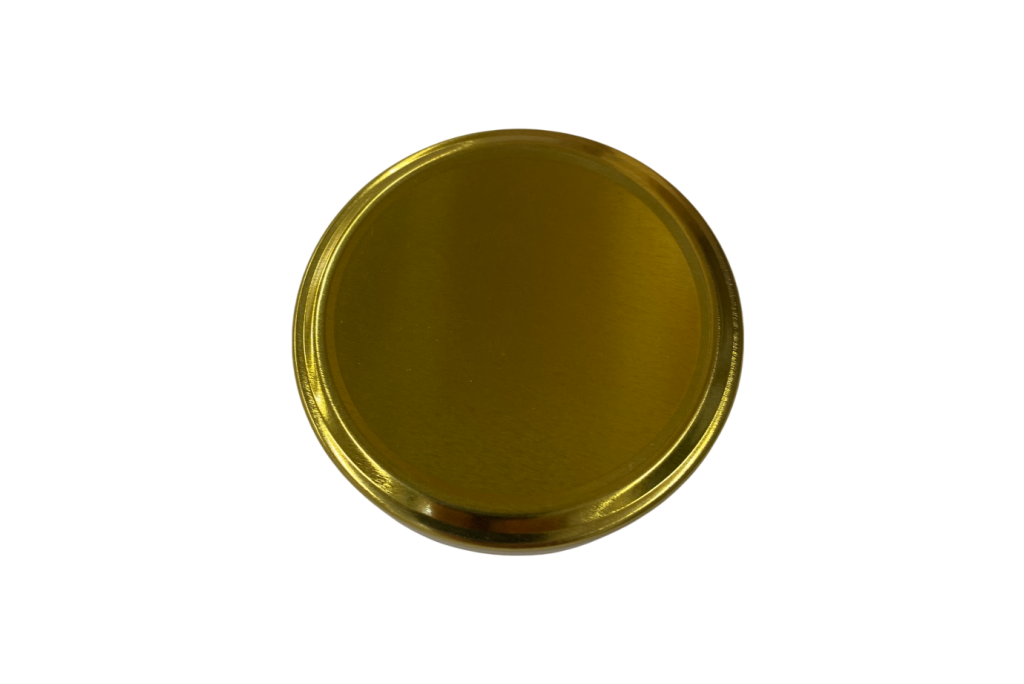 Glass Jar Lids - Gold – Country Fields Beekeeping Supplies